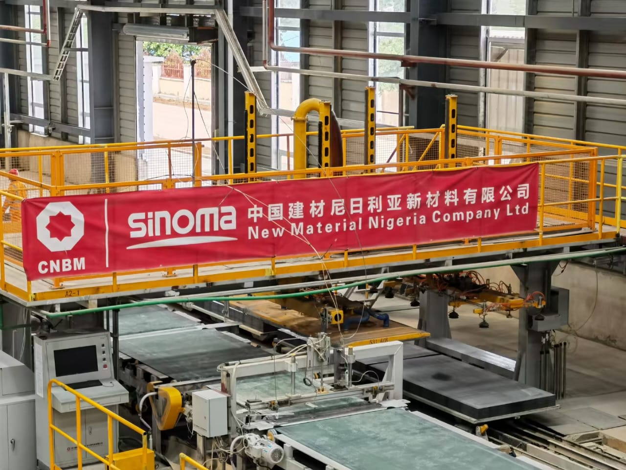 SINOMA/CNBM unveils new building material at Africa International ...
